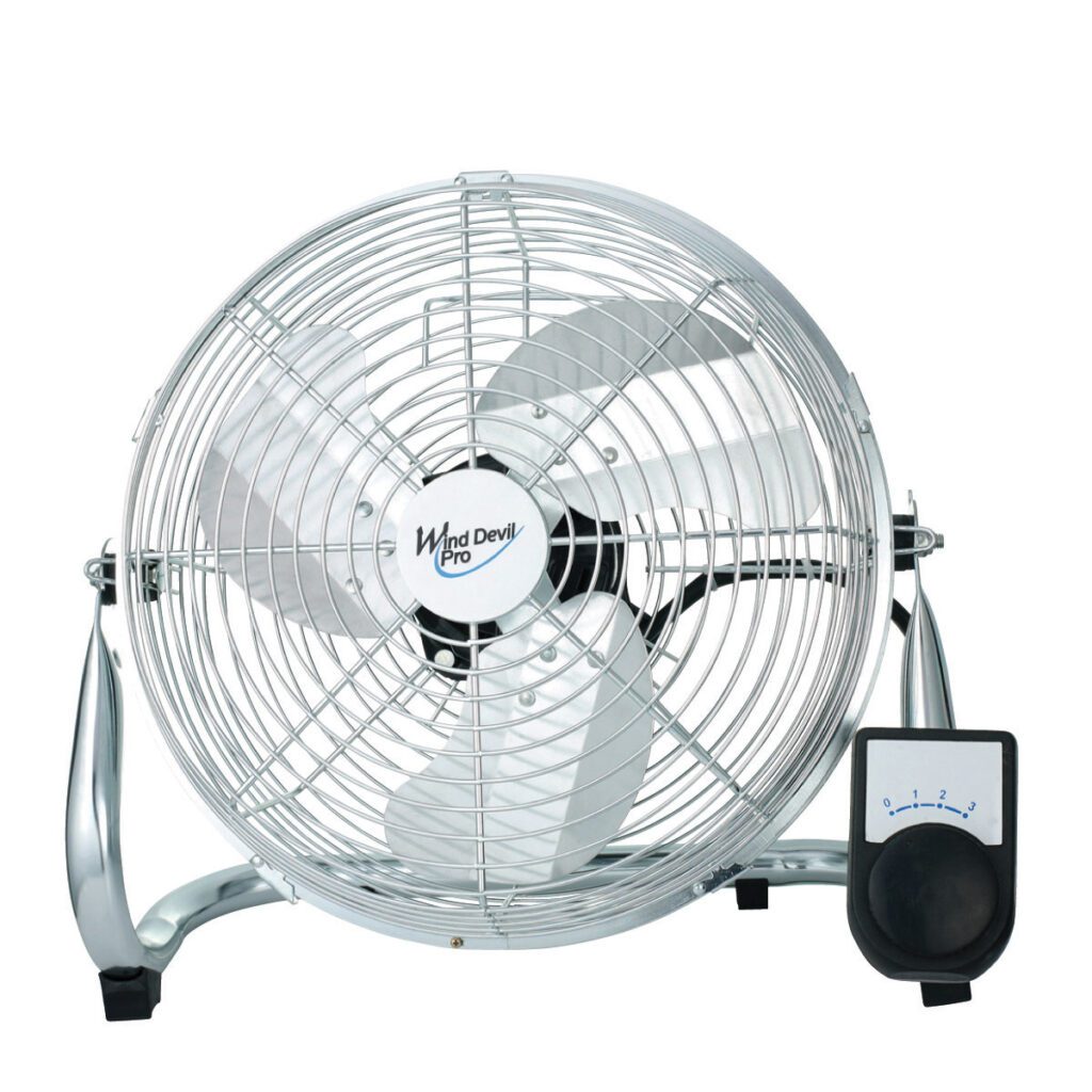 Wind Devil Floor Fan 9" - Jons Plant Factory